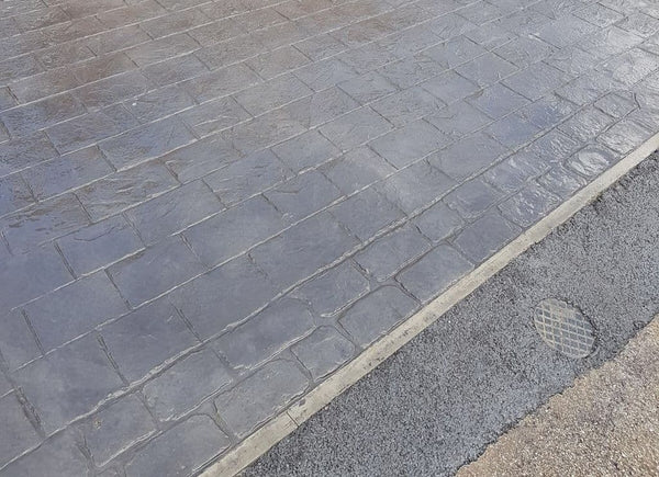 Cheshire Cobble Border Textured Printing Mats - 1 Rigid + 1 Floppy Set