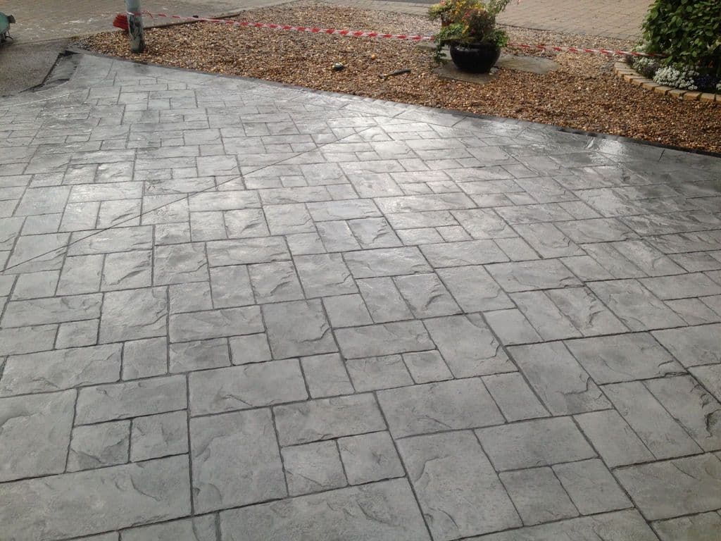 Small Ashlar Slate Textured Printing Mats - 6 Rigid + 1 Floppy Set