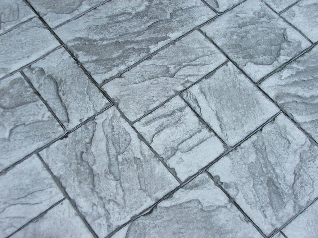 Small Ashlar Slate Textured Printing Mats - 6 Rigid + 1 Floppy Set